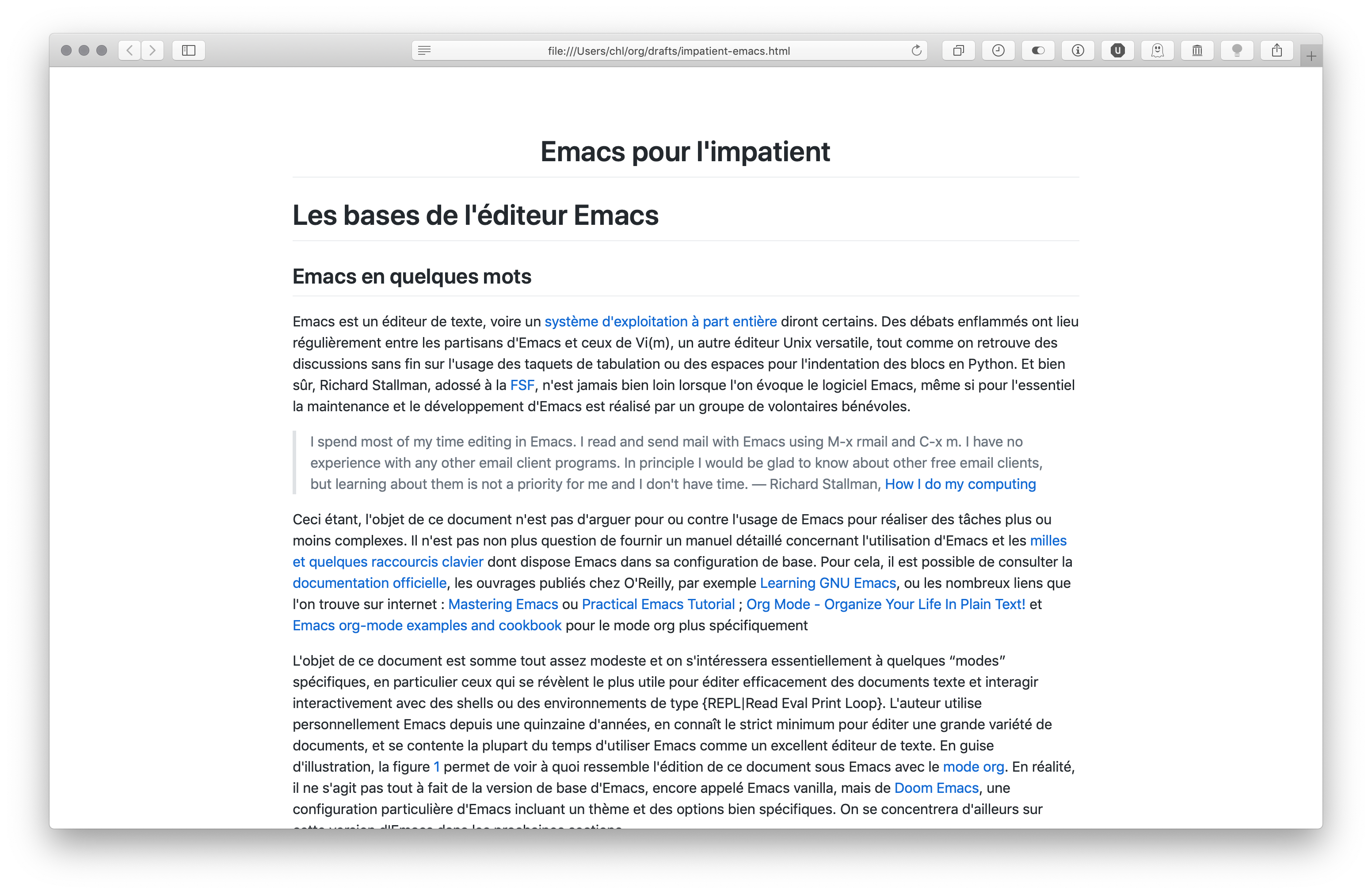 Org exports - aliquote.org