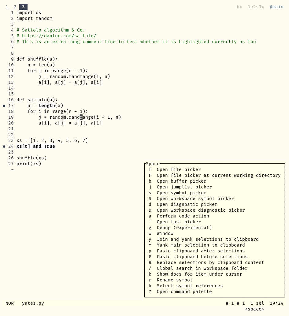 Helix editor - aliquote.org